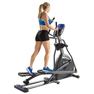 Horizon Fitness EX-59 Elliptical Trainer Exercise Machine for Home Workout, Fitness & Cardio, Compact Cross-Trainer with Bluetooth, Built-in Speakers, 10 Resistance Levels, 300 lb Weight Capacity