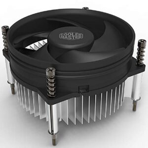 cooler master i30 cpu cooler - 92mm low noise cooling fan & heatsink (rh-i30-26fk-r1)- for intel socket lga 1150/1151 / 1155/1156 (i30)