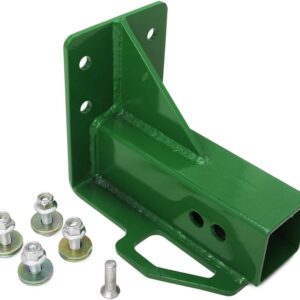 NIXFACE Rear Trailer Hitch Receiver Fit for John Deere Gator 4x2 6x4 Old Style W/Bolts Green