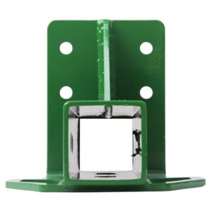 NIXFACE Rear Trailer Hitch Receiver Fit for John Deere Gator 4x2 6x4 Old Style W/Bolts Green