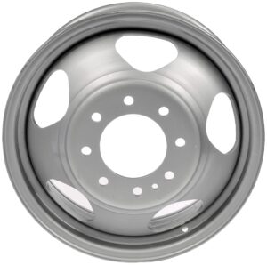 dorman 939-236 17 x 6.5 in. steel wheel compatible with select chevrolet / gmc models, gray