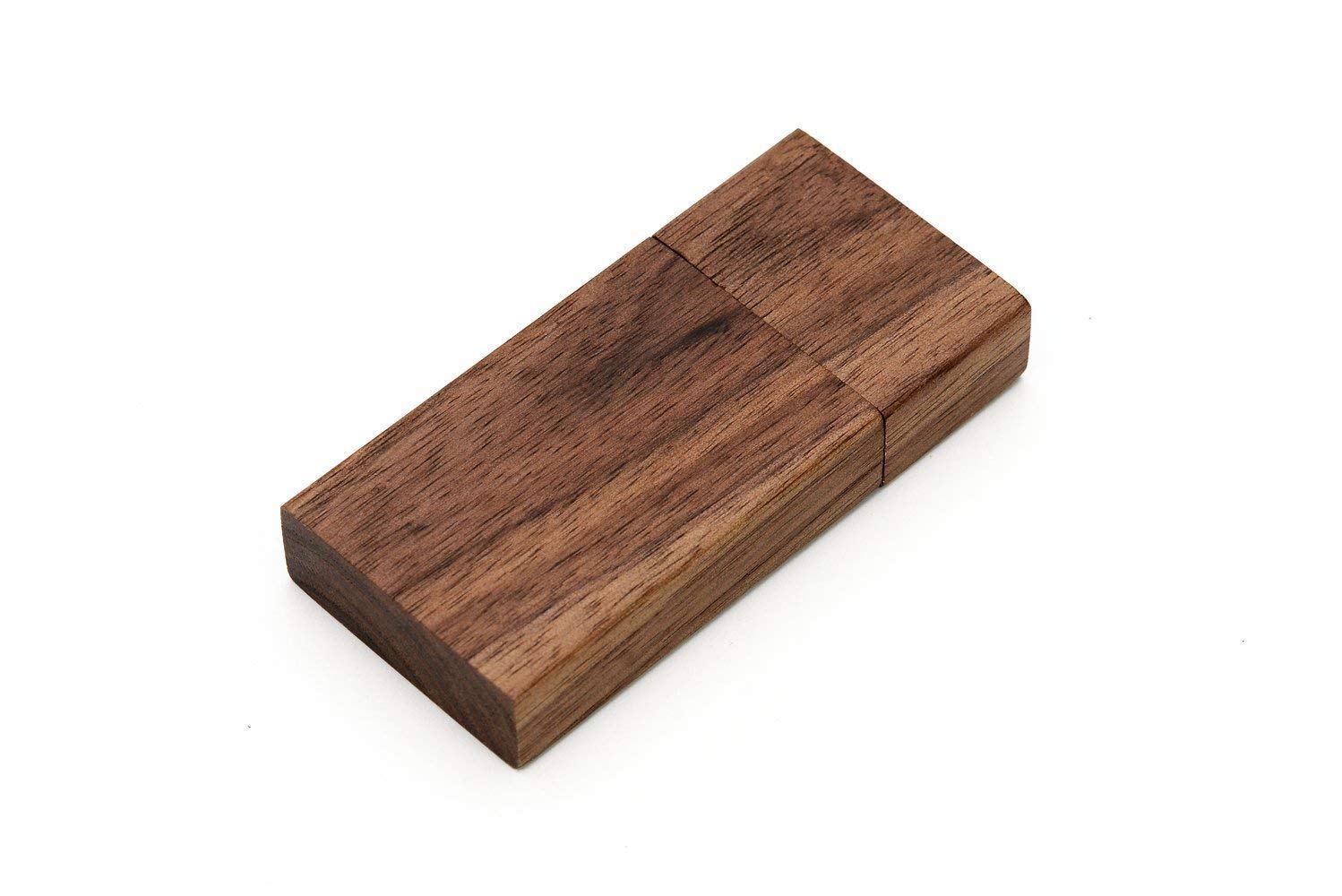 5 Pack Rectangle Walnut Wood 2.0/3.0 USB Flash Drive USB Disk Memory Stick with Wooden (2.0/32GB)