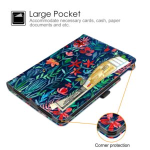 Fintie Case for iPad Mini 5 2019 / iPad Mini 4 - [Corner Protection] Multi-Angle Viewing Smart Folio Cover w/Pocket, Pencil Holder, Auto Wake/Sleep for iPad Mini 5th Generation 7.9", Jungle Night