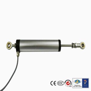 Huanyu 15mm-300mm Displacement Position Sensor High Precision of 0.0005mm Slide Linear Position Displacement Sensor Transducer (100mm)