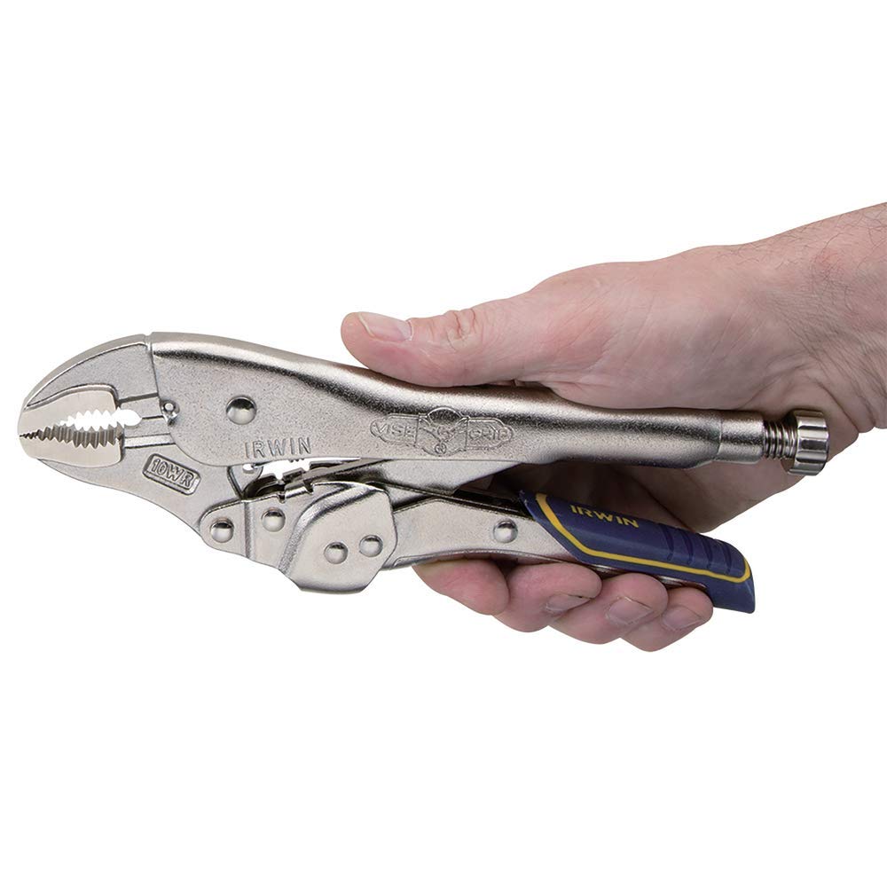 IRWIN VISE-GRIP Locking Pliers (10-Inch) & Linesman Pliers (6-Inch) Combo (IRHT82588)