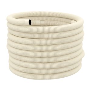 air jade 164ft water drain hose, 5/8" id universal fit ductless mini split air conditioner heat pump systems, mini split drain line pipe