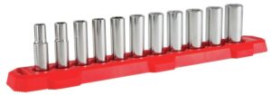 craftsman socket set, metric, 3/8" drive, 6 pt., 11piece (cmmt12045)