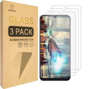 mr.shield [3-pack] designed for samsung galaxy a20 [not fit for samsung galaxy s20] [tempered glass] screen protector [japan glass with 9h hardness] with lifetime replacement