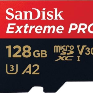 SanDisk 128GB Micro SDXC Extreme Pro Memory Card (Five Pack) Works with GoPro Hero 7 Black, Silver, Hero7 White UHS-1 U3 A2 Bundle with (1) Everything But Stromboli Micro Card Reader