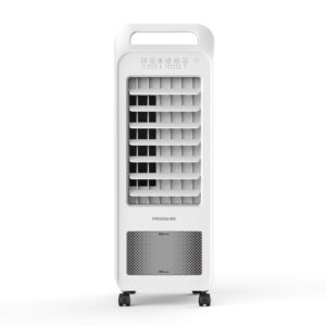 Frigidaire 2-in-1 Personal Evaporative Air Cooler and Fan | 250 CFM’s | portable Swap Cooler with 3 Fan Speeds | Air Filter with Removable Water Tank