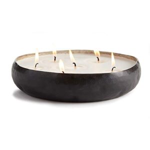 napa home & garden oudh noir 6-wick candle tray