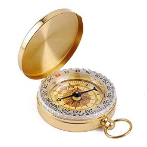 SHENQIDZ 6 Pack Camping Survival Compass,Pocket Compass for Kids,Compass for Hiking or Camping