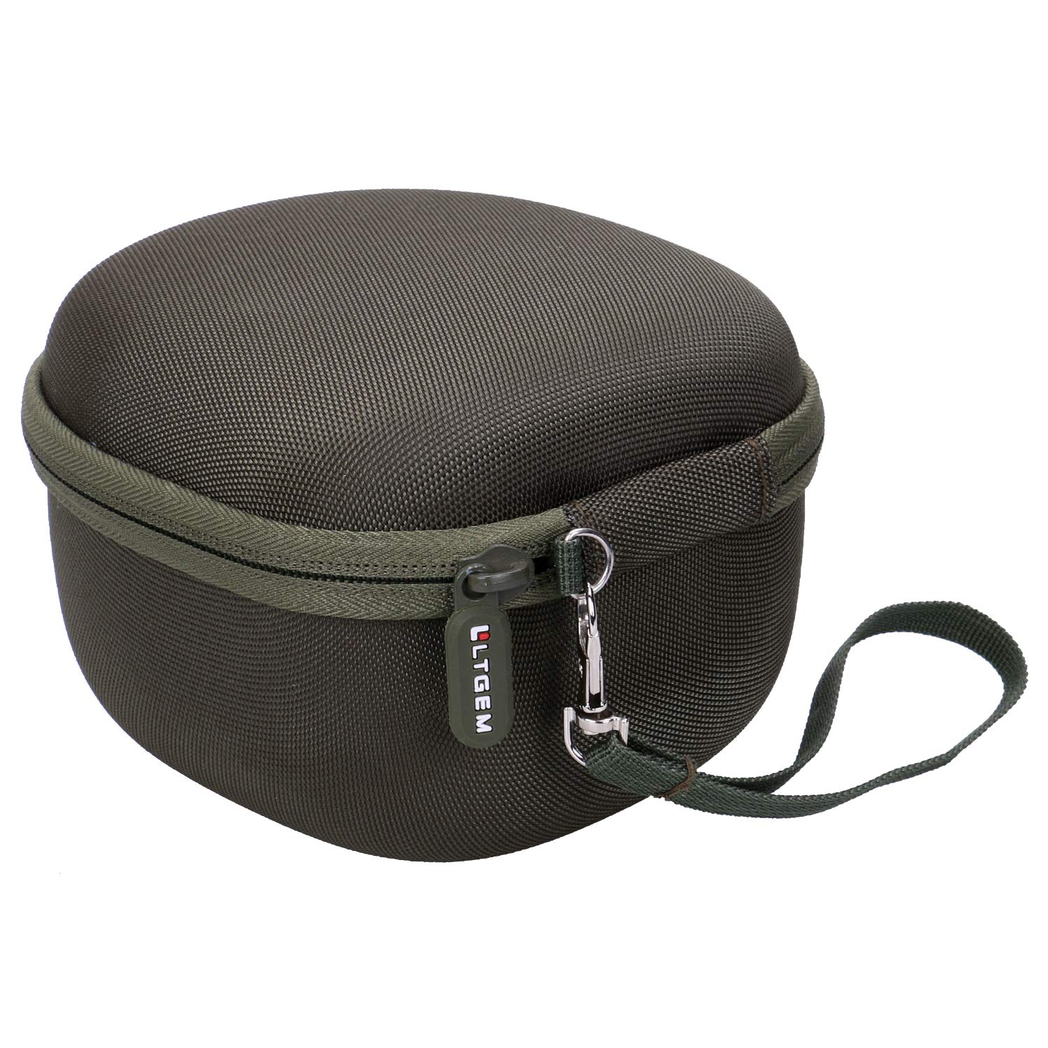 LTGEM Case for Walker's Razor Slim Ear Muffs - Hard Storage Travel Protective Carrying Bag (Green)