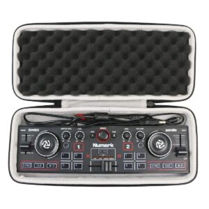 khanka hard travel case replacement for numark dj2go2 touch pocket dj controller