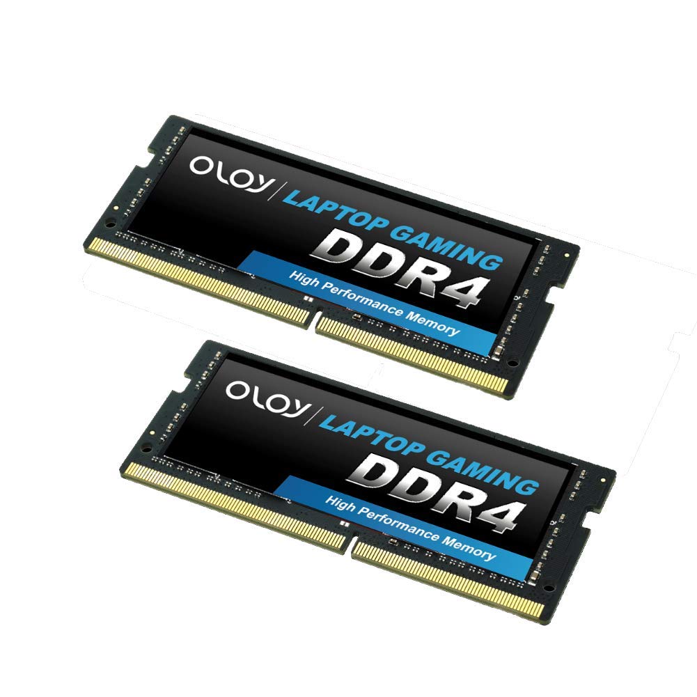 OLOy DDR4 RAM 32GB (2x16GB) 2400 MHz CL17 1.2V 260-Pin Laptop Gaming SODIMM for Intel (MD4S162417IZDC)