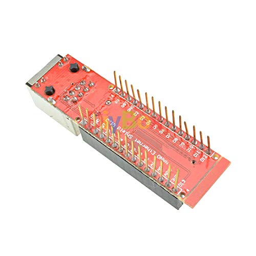 ENC28J60 Ethernet Shield for Arduino Nano V3.0 RJ45 Webserver Module