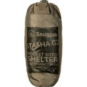 Snugpak Stasha Olive Military Tarp, Waterproof, Storage, Shelter, Outdoor, Camping, One Size