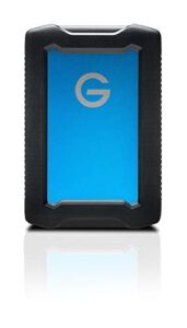 g-technology 4tb armoratd all-terrain rugged portable external hard drive - usb-c, usb 3.1 gen 1 - 0g10435-1, 4000 gb