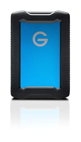 G-Technology 4TB ArmorATD All-Terrain Rugged Portable External Hard Drive - USB-C, USB 3.1 Gen 1 - 0G10435-1, 4000 GB