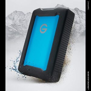 G-Technology 4TB ArmorATD All-Terrain Rugged Portable External Hard Drive - USB-C, USB 3.1 Gen 1 - 0G10435-1, 4000 GB