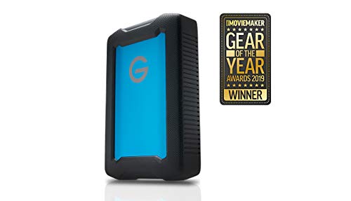 G-Technology 4TB ArmorATD All-Terrain Rugged Portable External Hard Drive - USB-C, USB 3.1 Gen 1 - 0G10435-1, 4000 GB