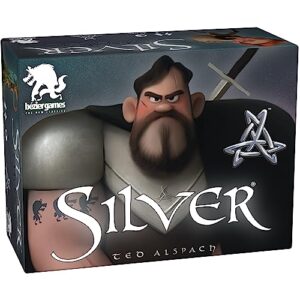 silver, fun, competitive, and strategic card game, fun for family game night