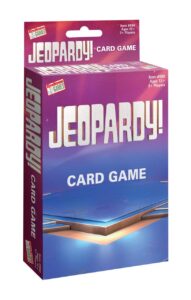 endless games jeopardy card game - travel sized quiz competition - fast paced party game