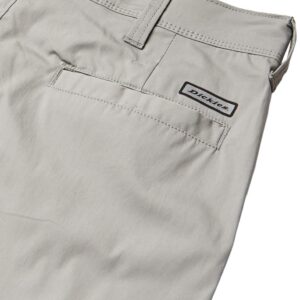 Dickies Men's 11 Inch Temp-iQ Performance Hybrid Utility Short, Nickel, 34