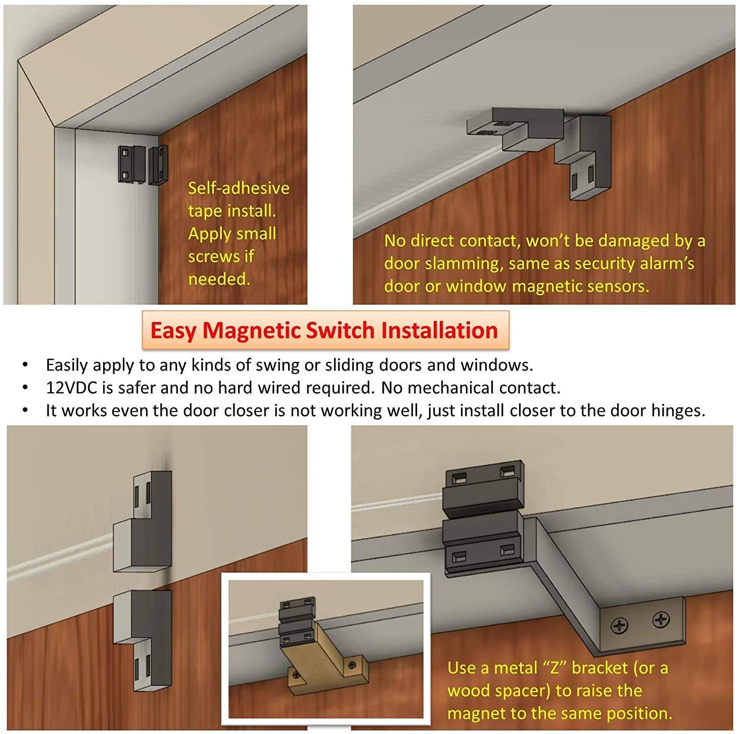 Awoco 48" Elegant 1 Speed 1200 CFM Indoor Air Curtain, 120V Unheated, ETL & UL Certified to Meet NSF 37 Food Service Standard