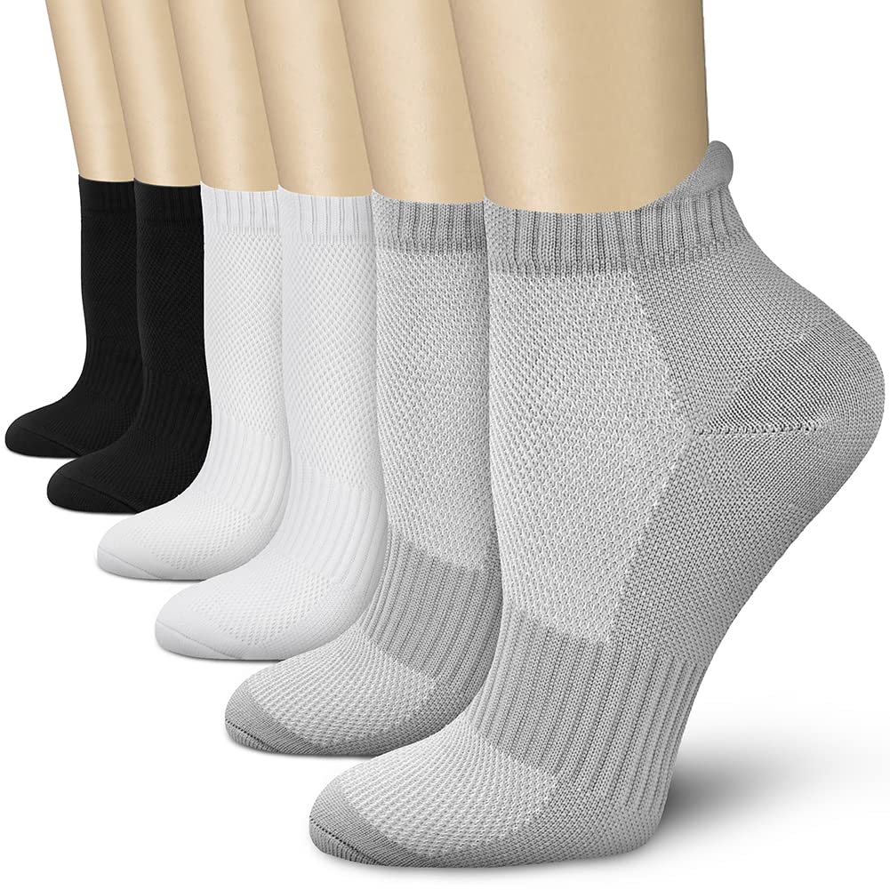 CHARMKING Graduated Compression Socks for Women & Men Circulation 15-20 mmHg is Best for Athletic, Running, Flight Travel, Pregnant, Cycling (Multi 13,S/M)