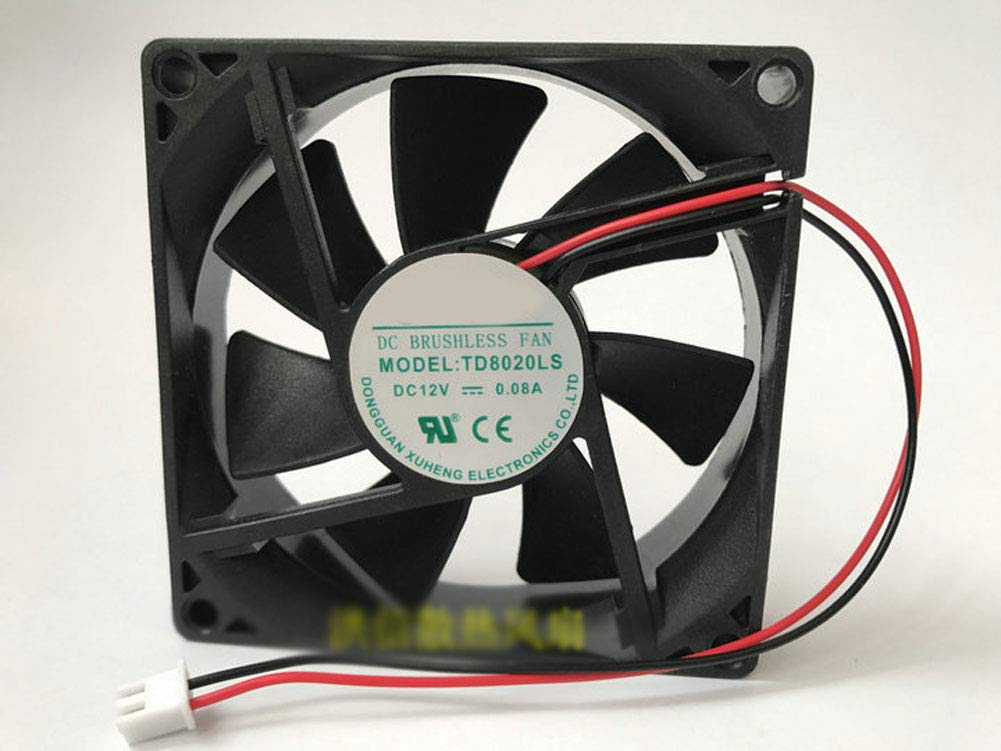 TD8020LS 12V 0.08A 8CM Water Dispenser Fan 808020MM Silent Fan