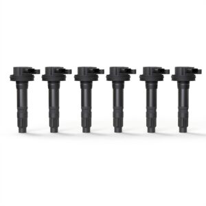 ignition coil pack set of 6 - compatible with ford, mercury, mazda & lincoln vehicles - 3.5l, 3.7l v6 edge, f150, explorer, mustang, taurus x, mkz - replaces 7t4e-12a375-ee, dg520, 7t4z12029e, dg-520