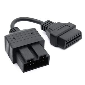 e-car connection 20 pin obd to 16 pin female obd2 diagnostic adapter connector cable for kia