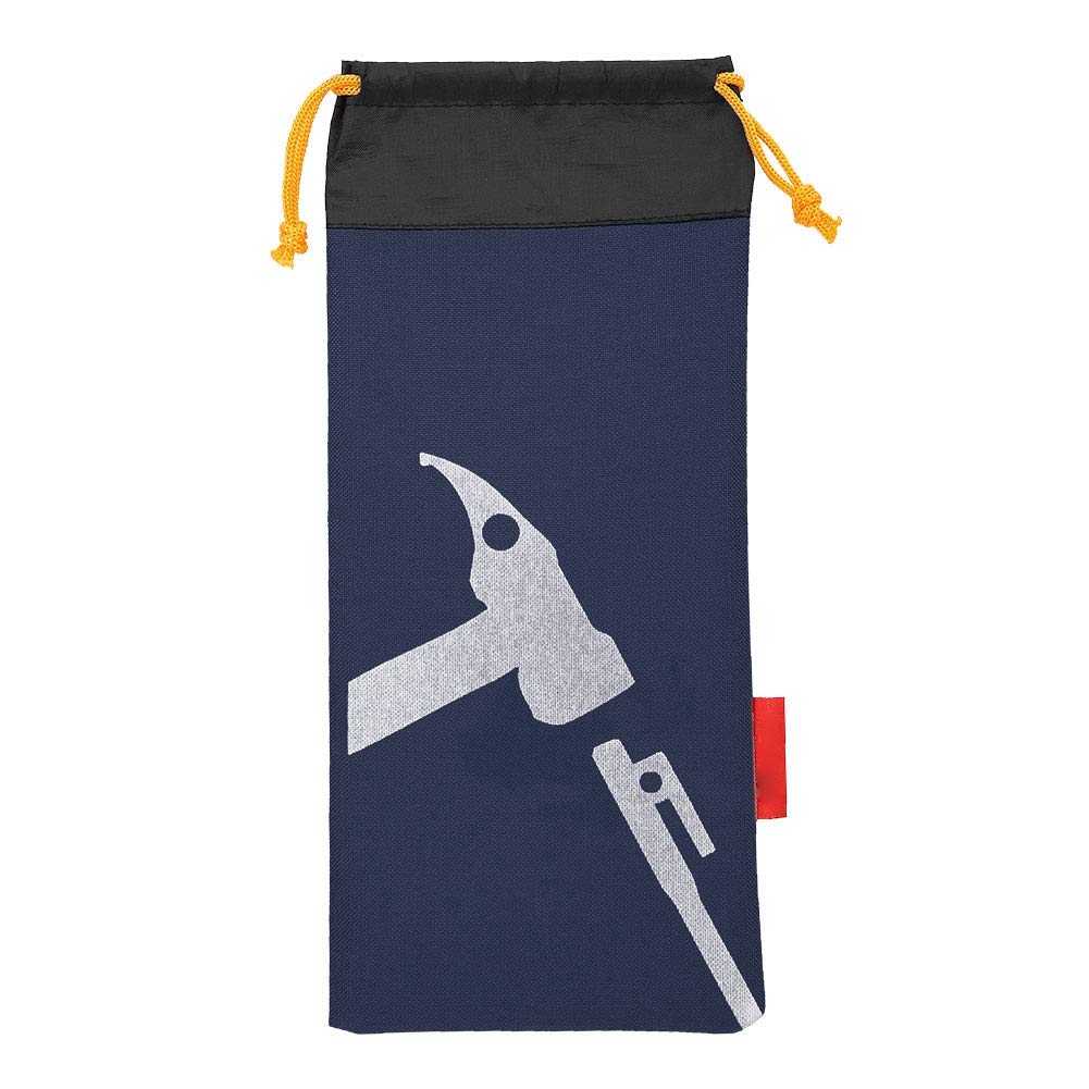 Tent Hammer Bag Outdoor Tent Accessories Storage Bag Pack Tent Pegs Nails Hammer Tool Pouch (Blue)