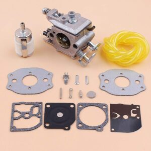 laliva tools - carburetor carb repair kit fit husqvarna 36 41 136 137 137e 141 142 142e chainsaw c1q-w29e 530071987 530019172 530035482