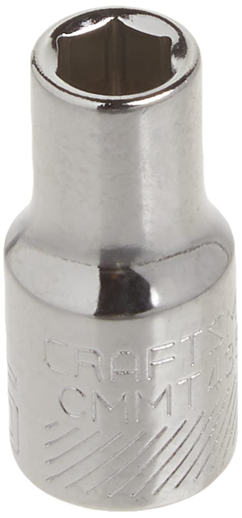 CRAFTSMAN Shallow Socket, Metric, 1/4-Inch Drive, 5.5mm, 6-Point (CMMT43511)