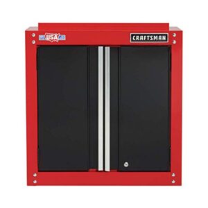 craftsman garage storage, 28-inch wide wall cabinet (cmst22800rb)