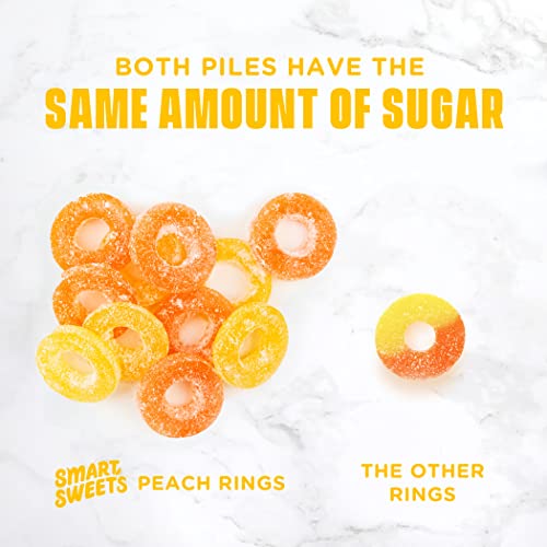 SmartSweets SMART SWEETS Peach Rings, 1.8 OZ