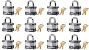 master lock 3ka-3210 1-1/2" laminated keyed alike padlocks - quantity 1212