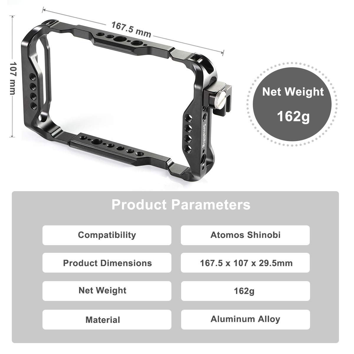 SmallRig AtomX 5 inches Cage for Shinobi CMA2305