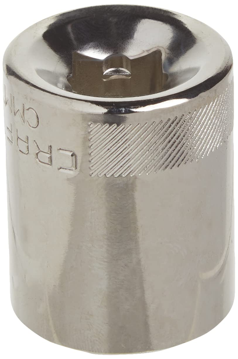 CRAFTSMAN Shallow Socket, Metric, 1/2-Inch Drive, 25mm, 12-Point (CMMT44269)