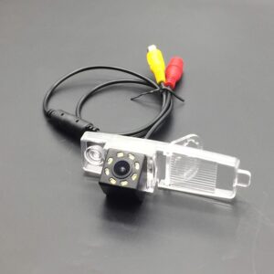 for toyota highlander/kluger 2006~2014 car rear view camera+8led back up reverse parking camera/plug directly