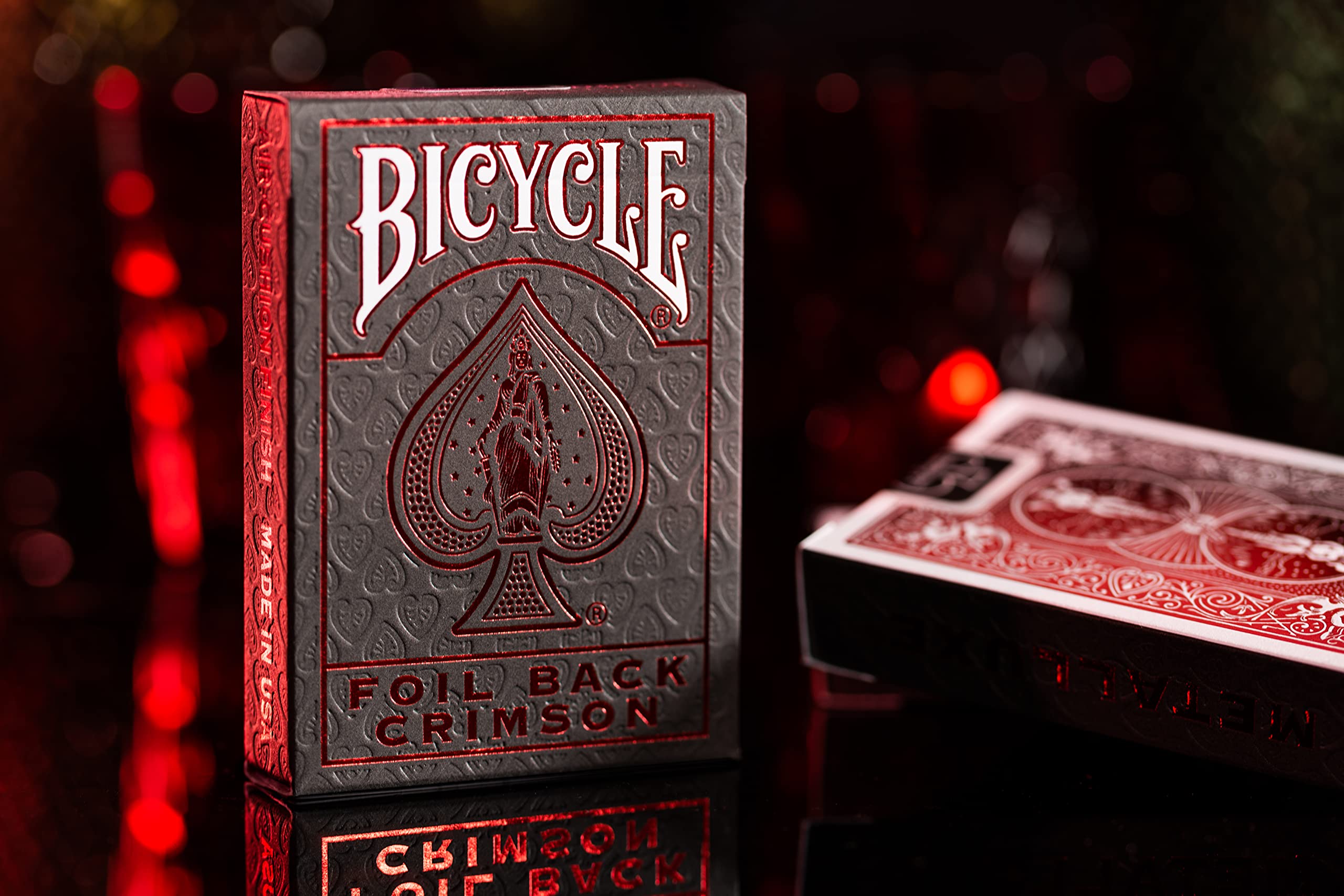 Bicycle Metalluxe Red Playing Cards