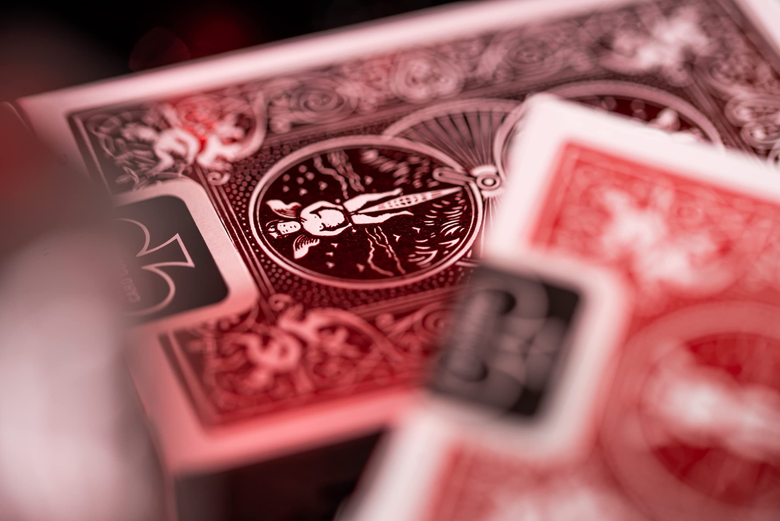 Bicycle Metalluxe Red Playing Cards