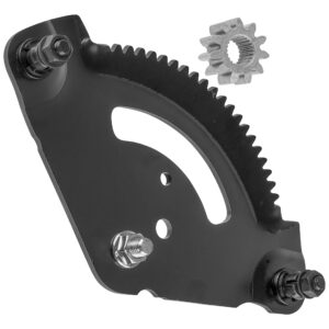 caltric steering sector plate pinion gear compatible with mtd cub cadet 717-1550f 7171550 7171554 toro 1193976 1120862