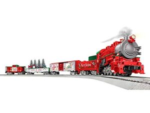 lionel disney christmas lionchief 0-8-0 set with bluetooth capability, electric o gauge model train set with remote 0.5 liters