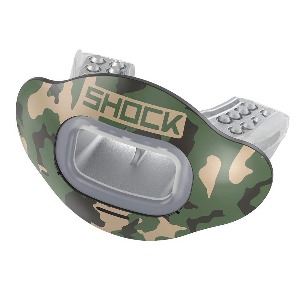 Shock Doctor Interchange Chassis Green Amoeba Camo