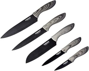 cuisinart c55-10pbw advantage-cutlery-set, 10-piece, black