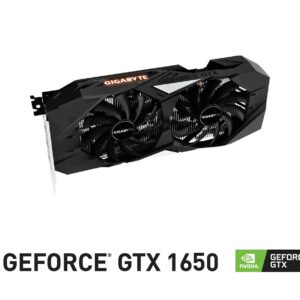 Gigabyte Gv-N1650OC-4GD GeForce GTX 1650 OC 4G Graphics Card, 2X Windforce Fans, 4GB 128-Bit GDDR5, Video Card