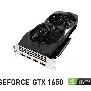 Gigabyte Gv-N1650OC-4GD GeForce GTX 1650 OC 4G Graphics Card, 2X Windforce Fans, 4GB 128-Bit GDDR5, Video Card